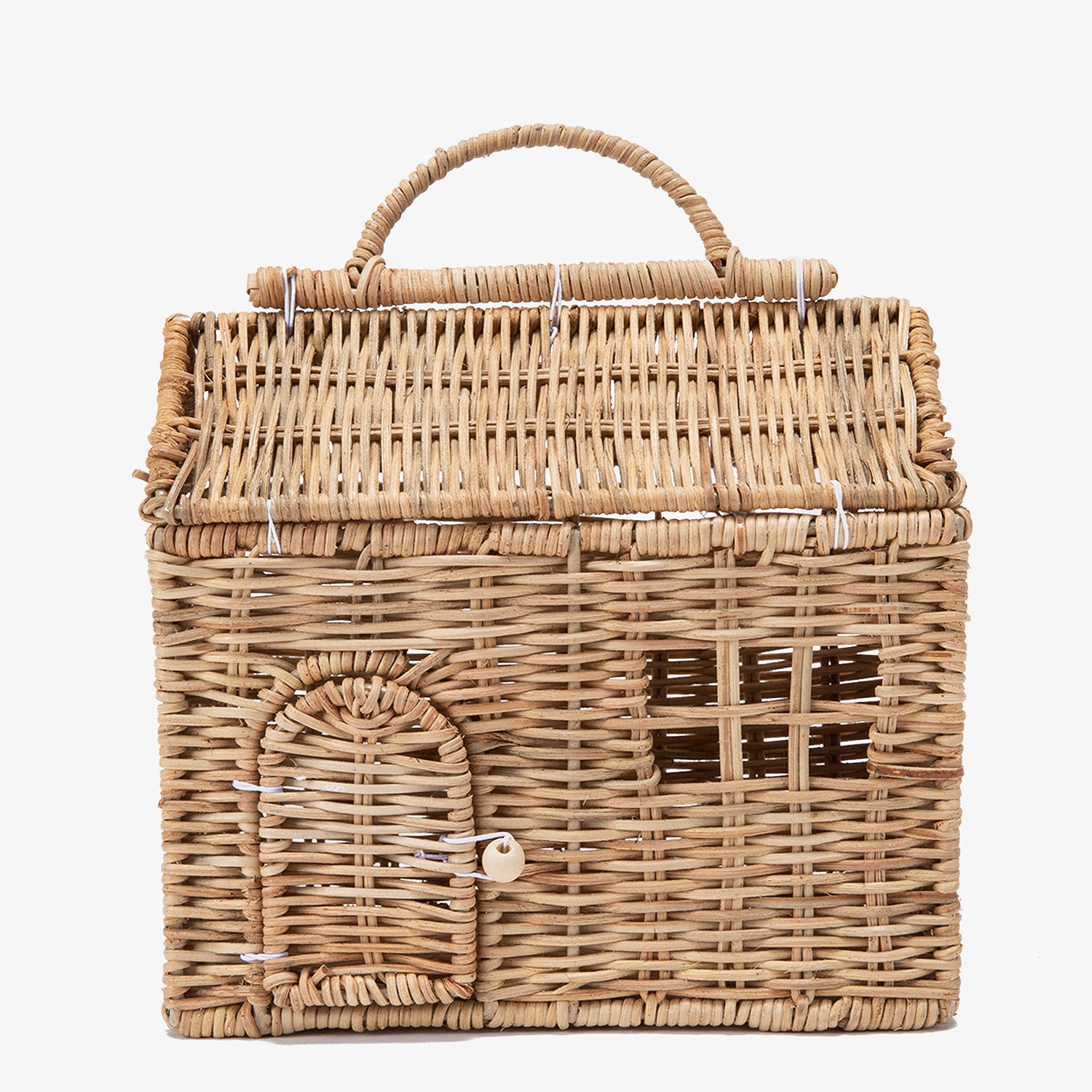 Canasto Casita Natural