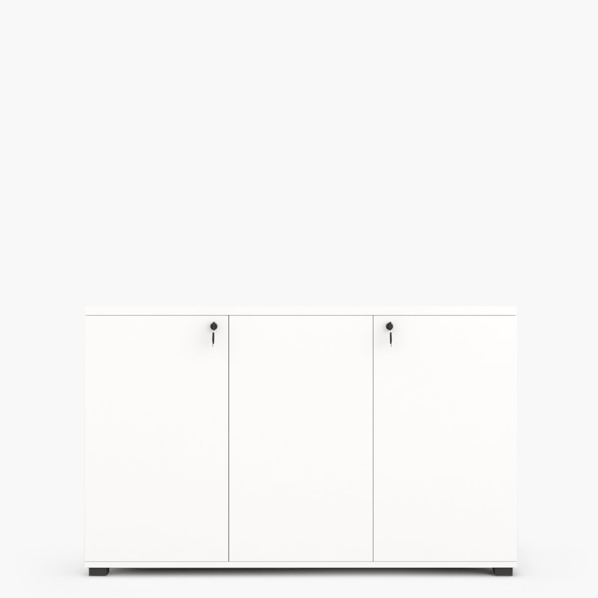Gabinete Bajo 3 Puertas 120 Blanco