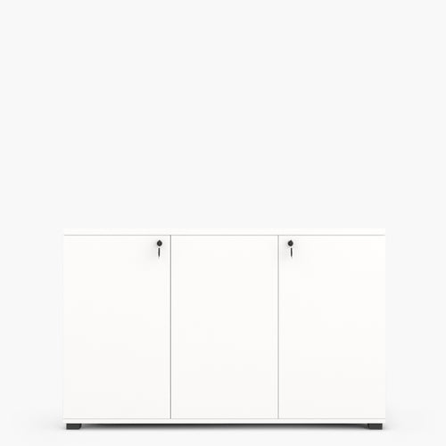Gabinete Bajo 3 Puertas 120 Blanco