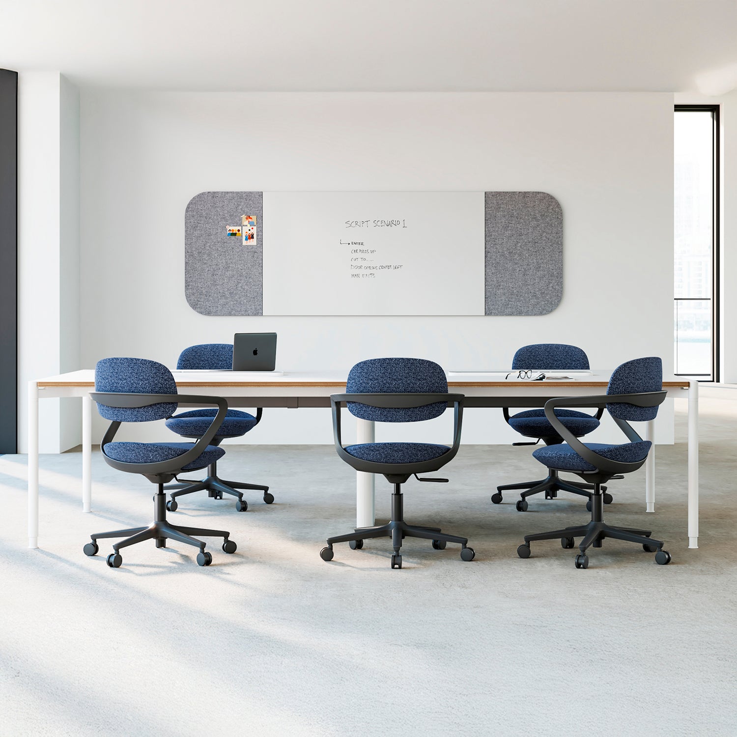 Silla Oficina Otto Azul