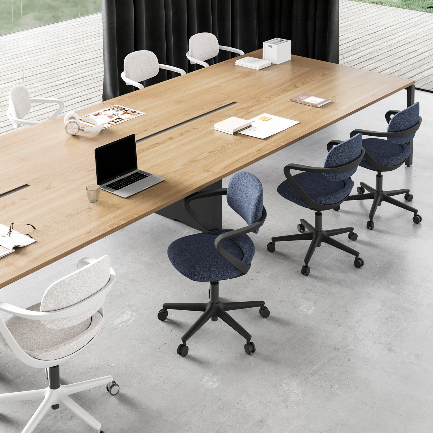Silla Oficina Otto Azul