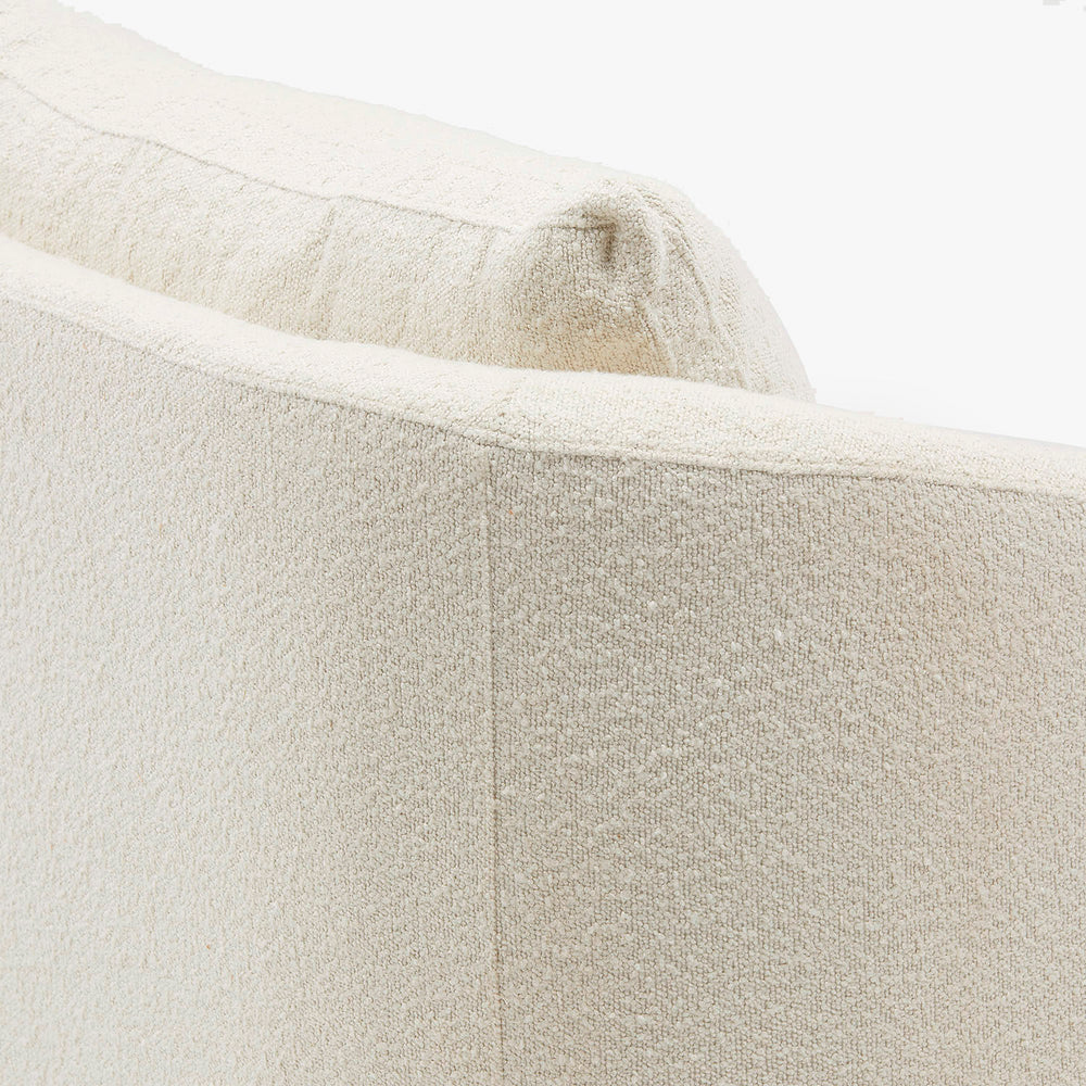 Sofa Turini 2 Cuerpos Crema