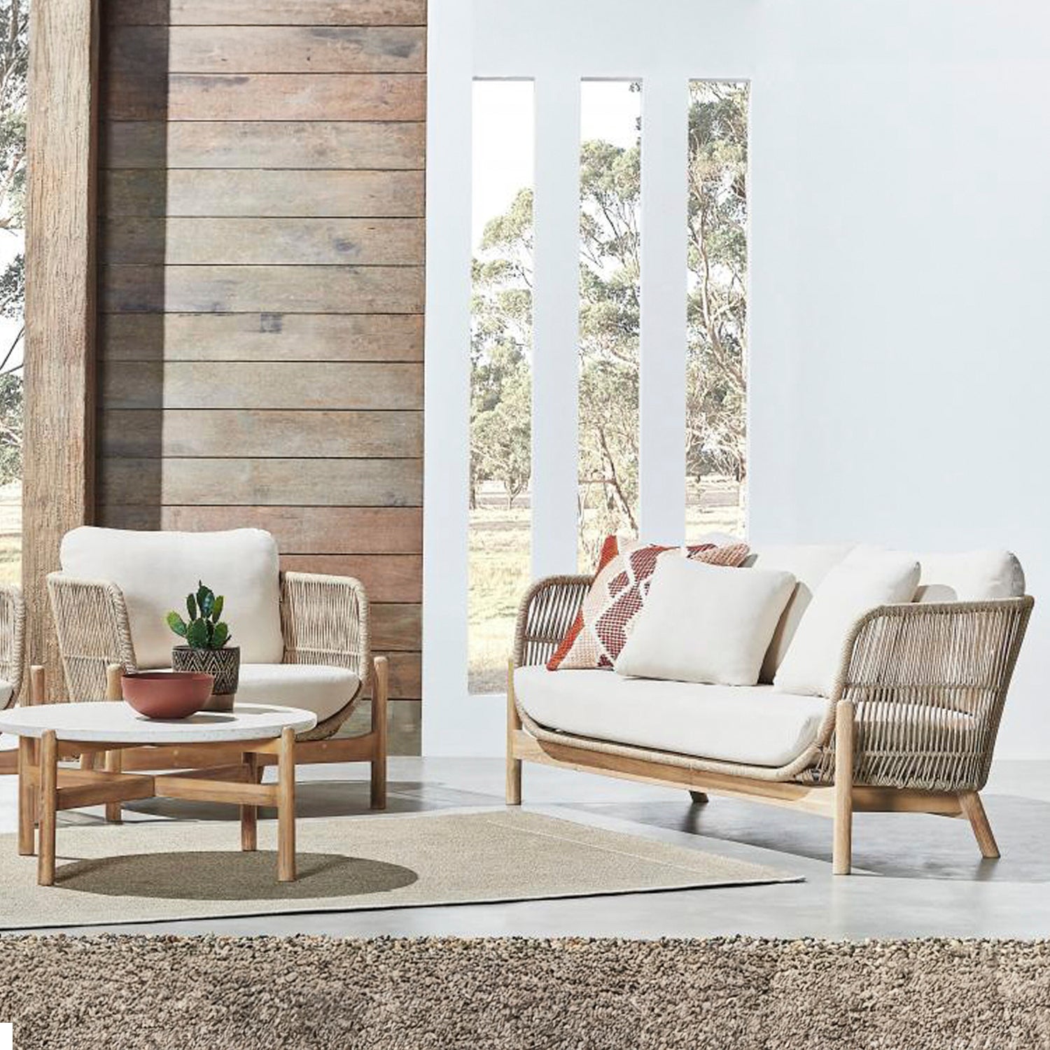 Sofá 2C Pipa Natural