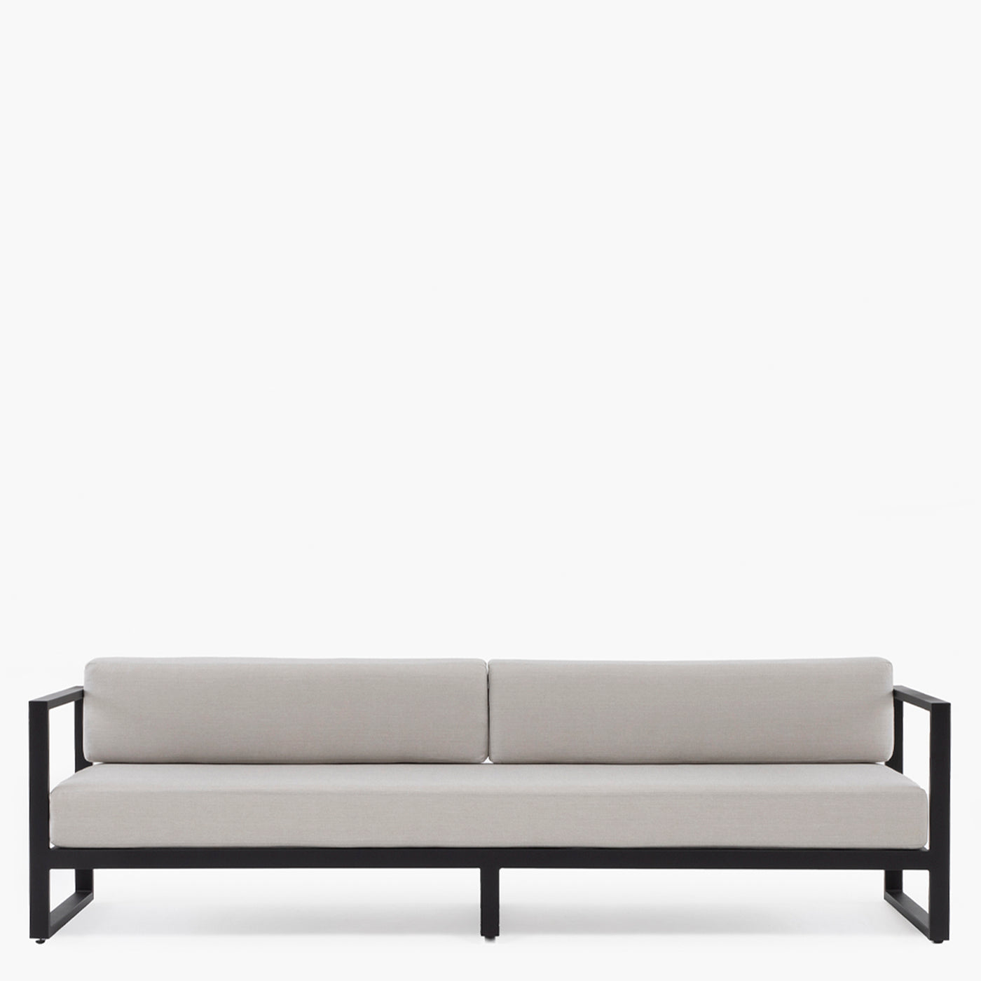 Sofá 3 Cuerpos Montego OLE Negro/Beige